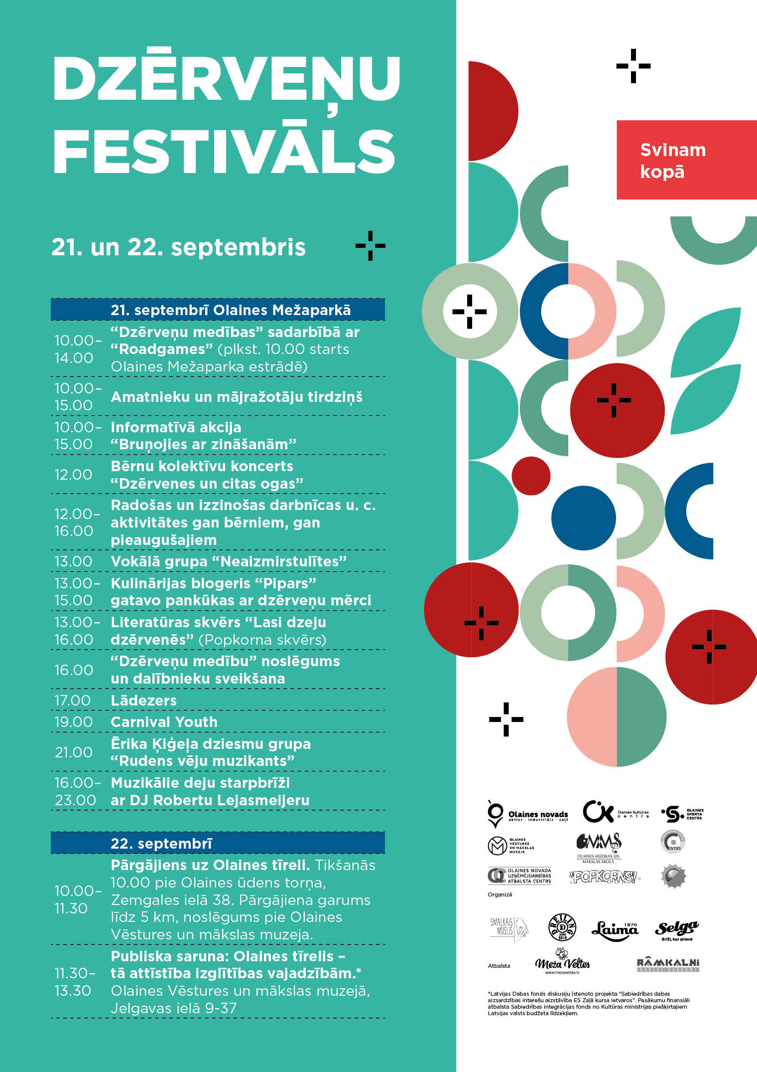 Dzērveņu festivāls 2024! - olaine.lv