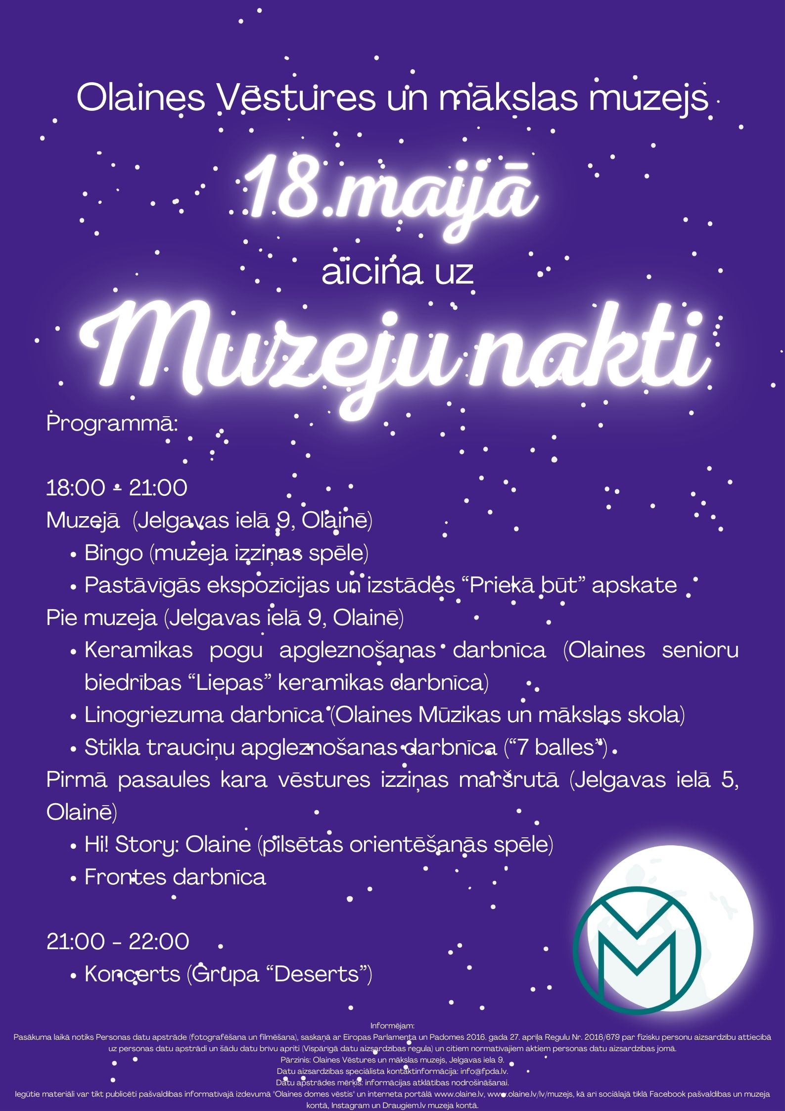 Muzeju nakts 2024 - olaine.lv