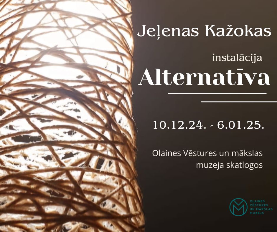 Jeļenas Kažokas paštaisītu eglīšu izstāde “Alternatīva” - olaine.lv