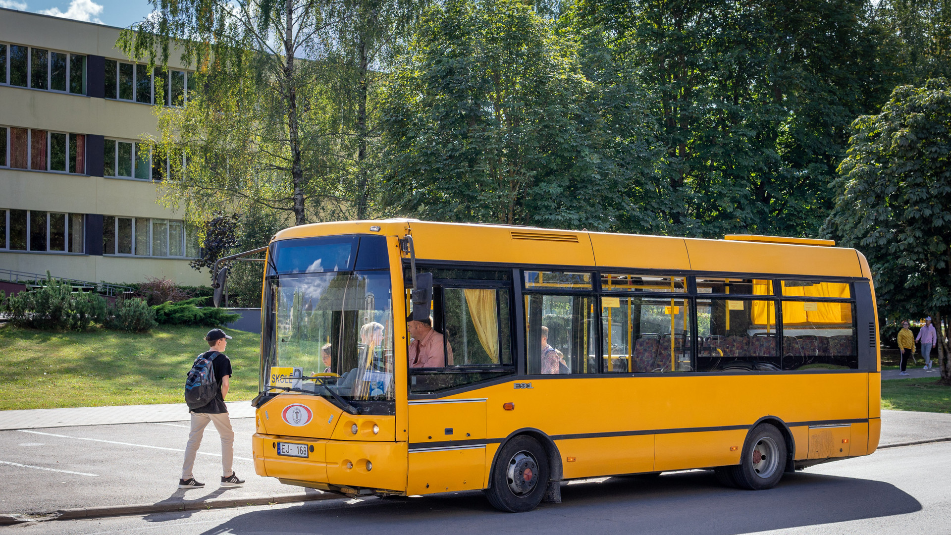 Informācija skolēniem, kuri brauc uz skolu ar skolēnu autobusu - olaine.lv